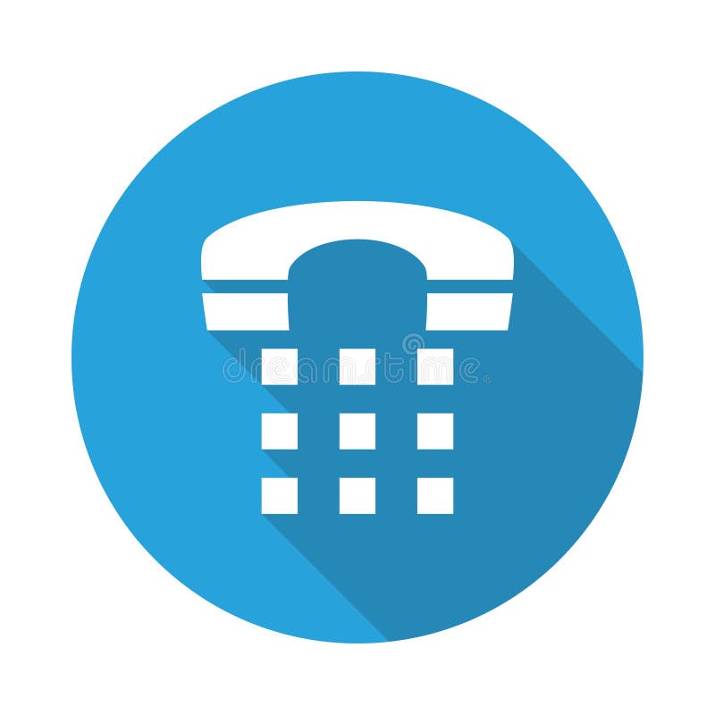 Dial pad icon stock illustration. Illustration of dial - 98690803