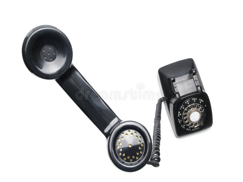Dial Phone on White stock photo. Image of dial, numbers - 13754576