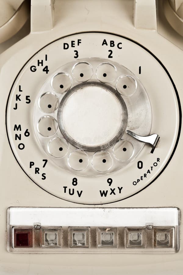 Dial retro phone stock image. Image of connection, isolated - 22841869