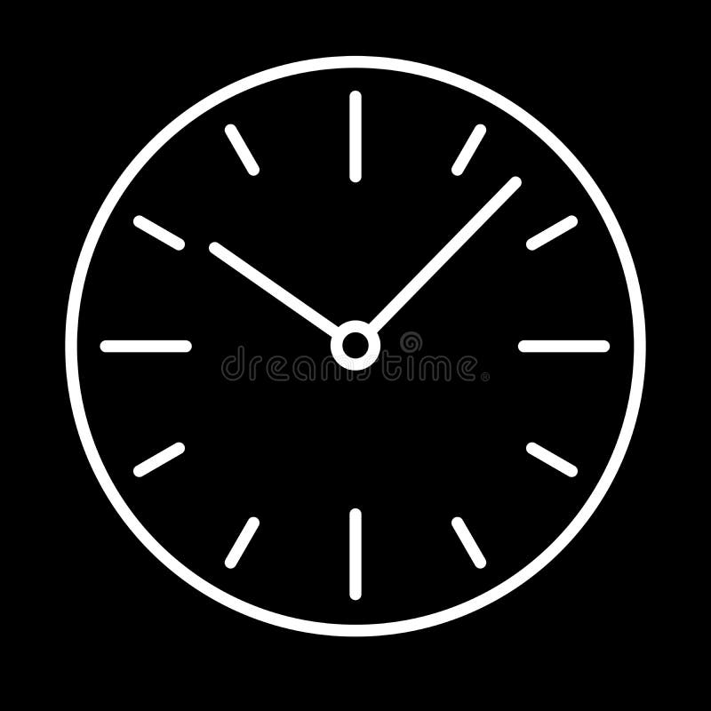 White Black Clock Dial Stock Illustrations – 18,356 White Black Clock ...