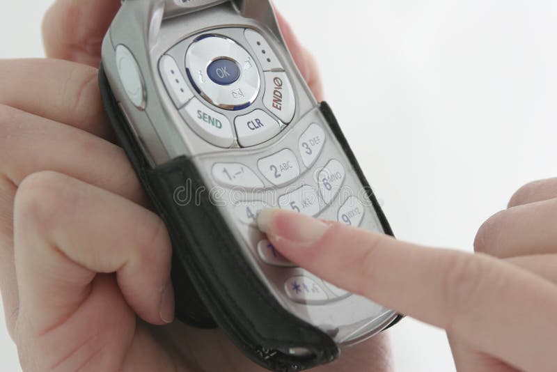 Dial it up! stock image. Image of phone, hands, send, macro - 66945