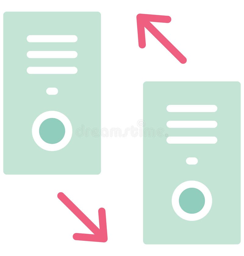 Dialed and Received Calls Isolated Vector Icon Which Can Easily Modify ...
