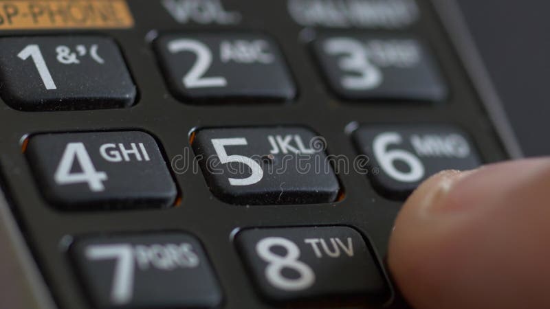 Dialing 911 Emergency Call Nightime Stock Video - Video of ...