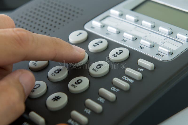 Dialing telephone stock image. Image of dialing, digital - 50454953