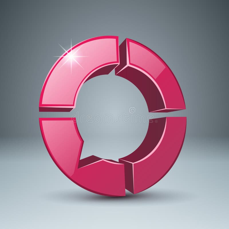 Dialog Box, 3d Bubbles Icon. Stock Vector - Illustration of text ...