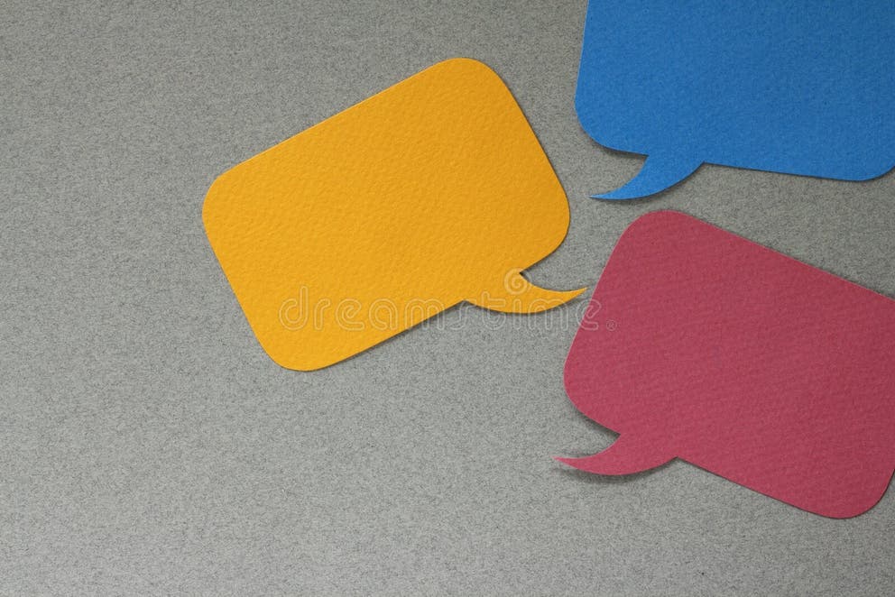 Dialog boxes stock image. Image of color, collection - 46902597