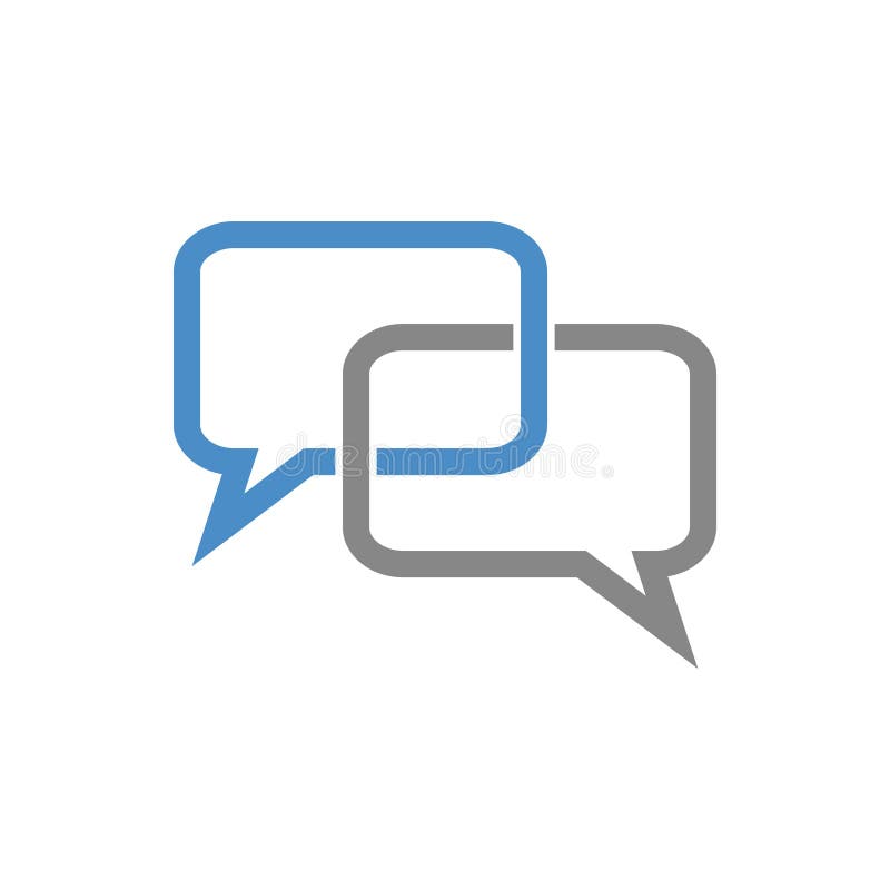 Dialog Icon, Consultant. Simple Vector Illustration Stock Vector ...