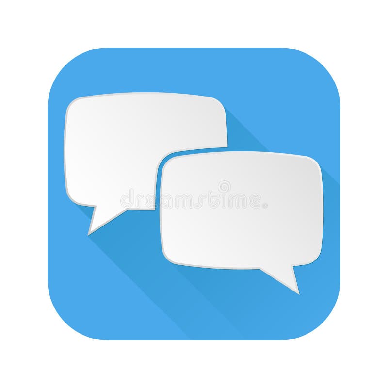 YES Red Sign. Speech Bubble in Comic Book Style on Blue Background ...