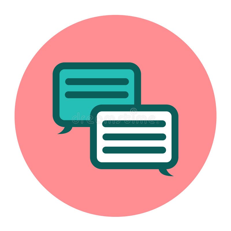 Set of Clouds Conversations, Characters and Various Forms Stock ...