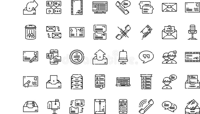 Dialogue Assets Icons High-Quality Vector Icons Collection with ...