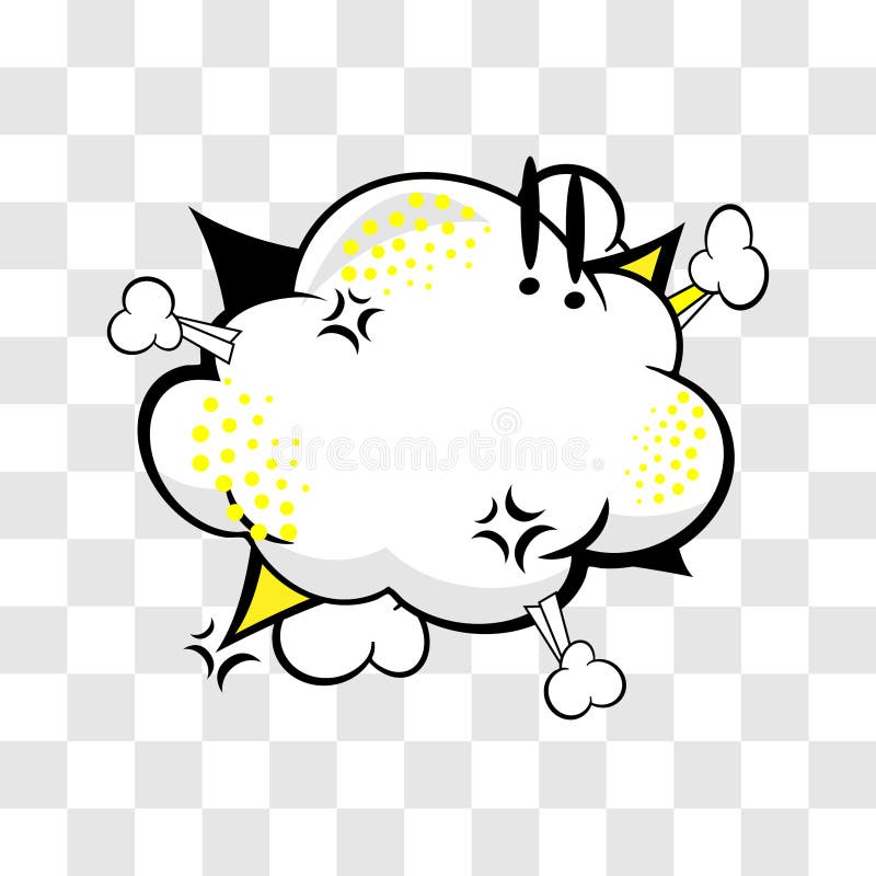 Dialogue Box Cartoon Concept Popart Style Stock Vector - Illustration ...