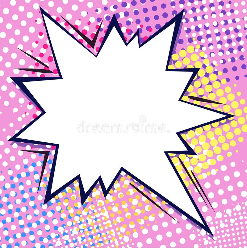 Dialogue comic bubble stock vector. Illustration of concept - 33513877