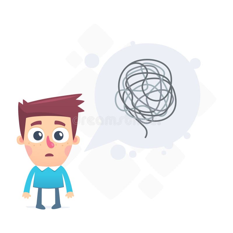 Dialogue about Difficult Problems Solved Stock Illustration ... Dialogue about Difficult Problems Solved Stock Illustration ...