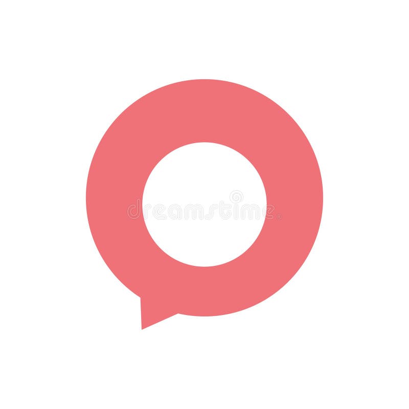 Dialogue Icon. Chat Vector Logo Concept Illustration in Flat Style ...