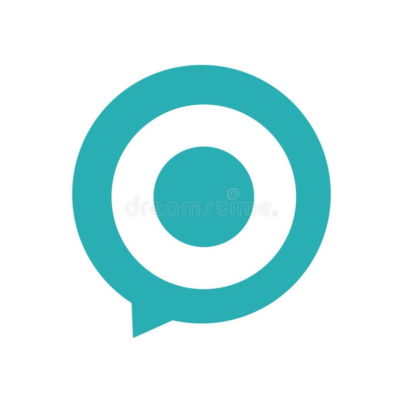 Dialogue Icon. Chat Vector Logo Concept Illustration in Flat Style ...