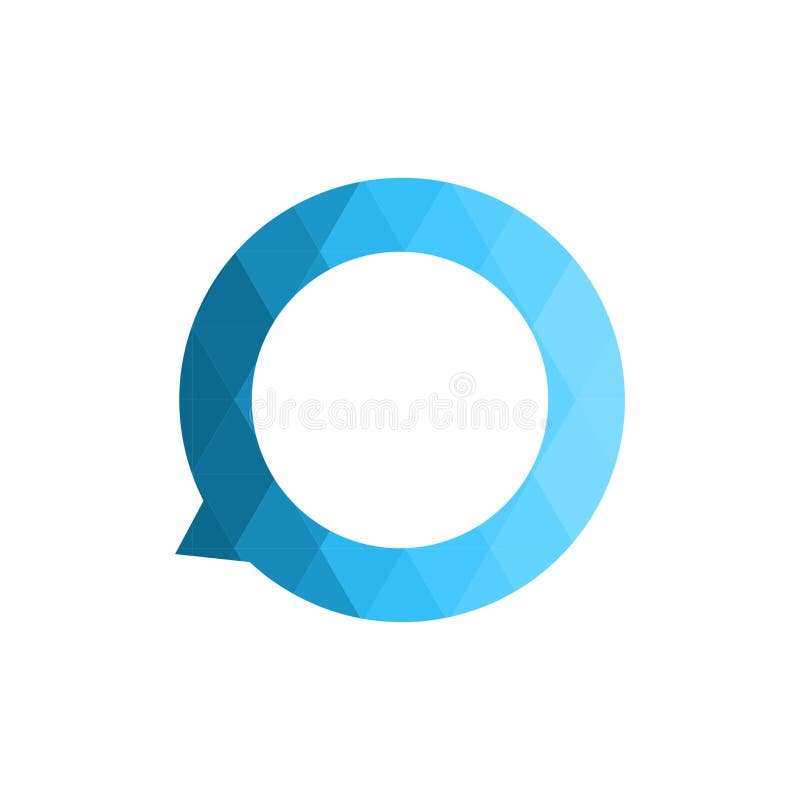 Dialogue Icon. Chat Vector Logo Concept Illustration in Flat Style ...