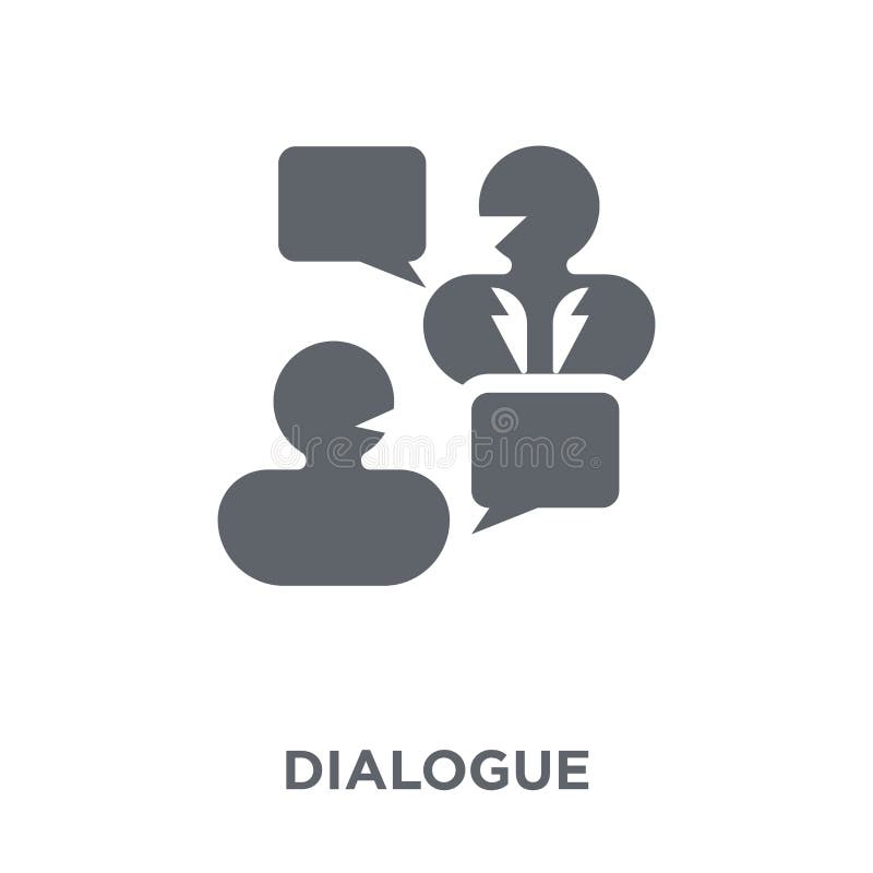 Dialogue Icon from Human Resources Collection. Stock Vector ...