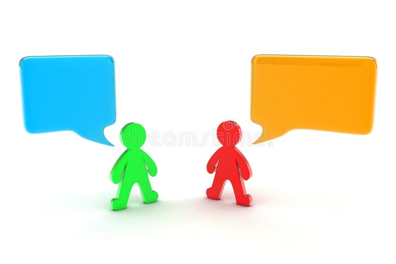 Face To Face Communication. Interpersonal Communication. Two Heads ...