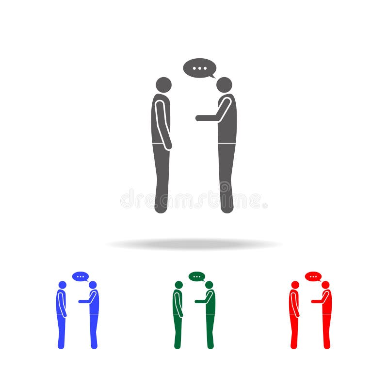 Conversation Two People Stock Illustrations – 5,470 Conversation Two ...