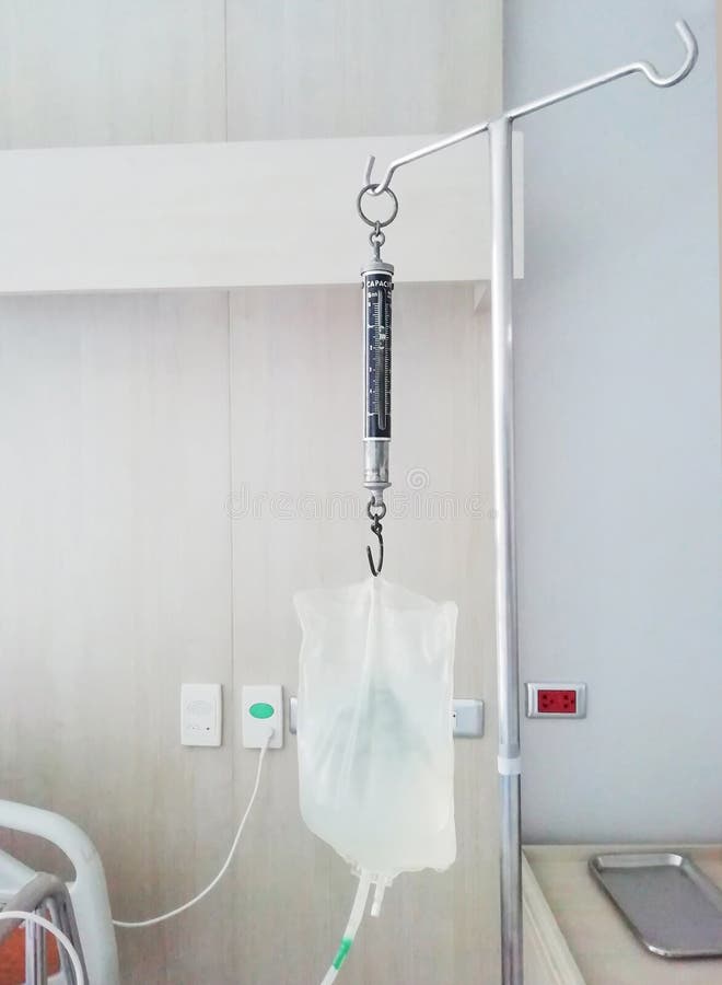 Dialysis Solution on the Hanger Stock Image - Image of care, hanger ...