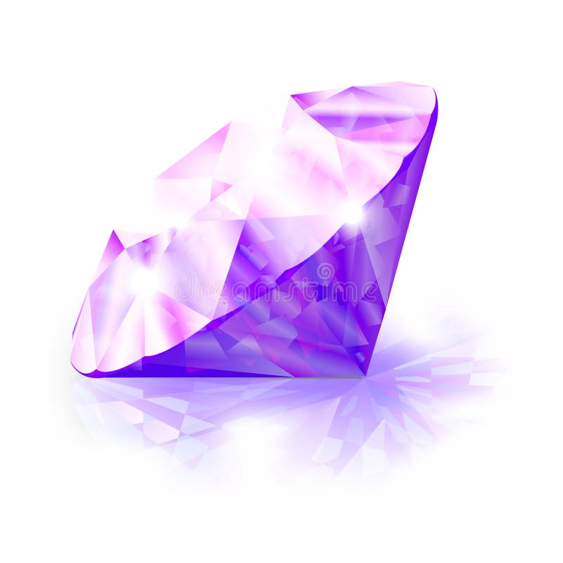 Diamante del vector stock de ilustración. Ilustración de cristal - 22309101