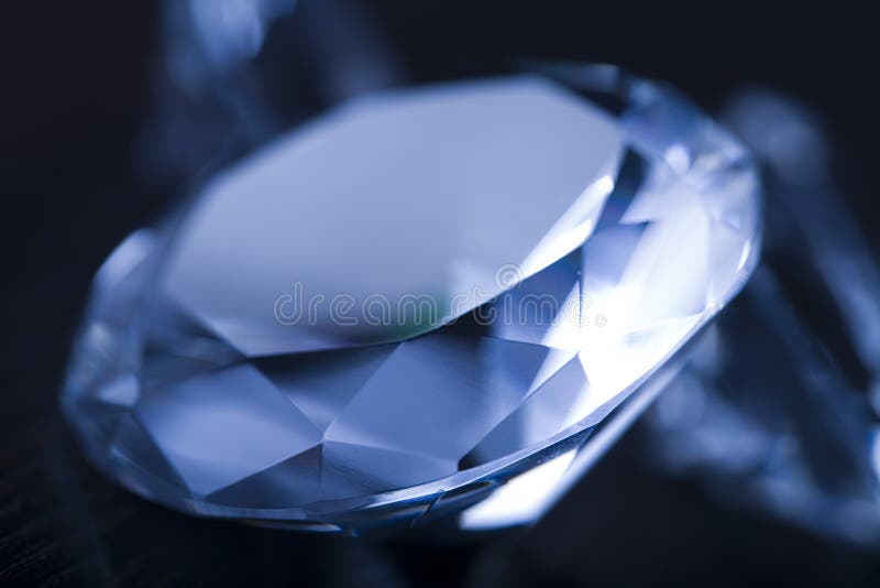 Diamond stock image. Image of gems, reflections, gemstone - 7291155