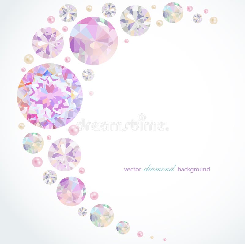 Diamond Abstract Background Stock Vector - Illustration of abstract ...
