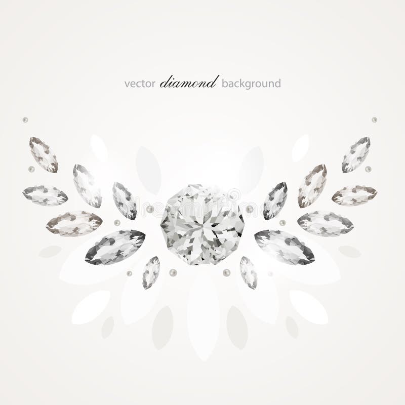 Diamond background stock vector. Illustration of jewel - 77475186