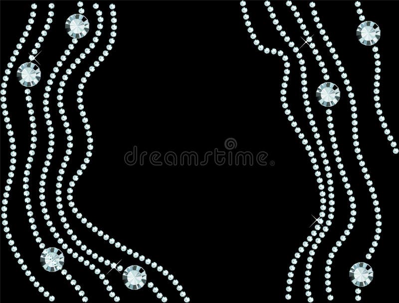 Faceted Diamond on a White Background Stock Illustration - Illustration ...