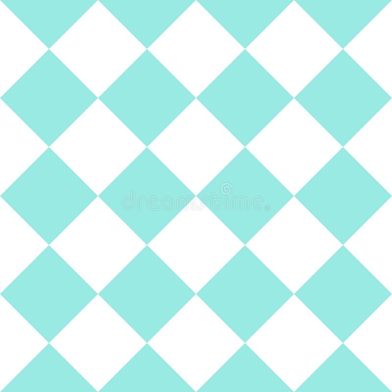 Abstract Diamond Background - Pastel Turquoise Stock Illustration ...