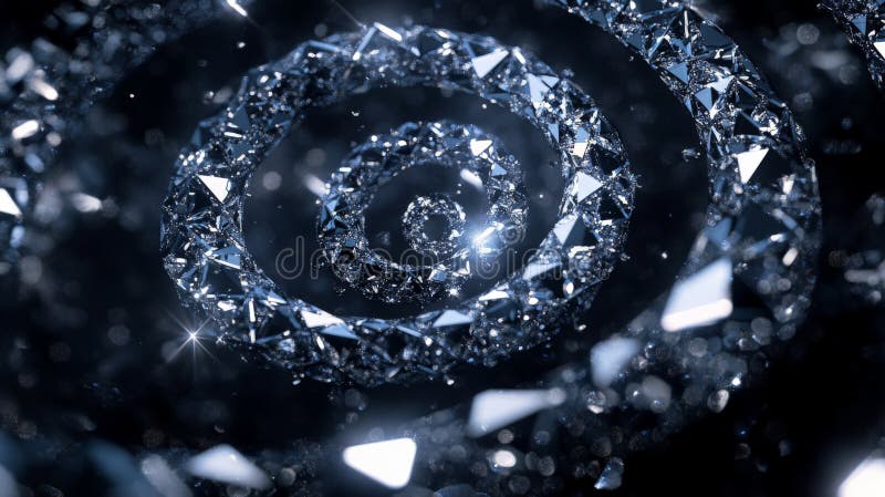 A Diamond Background Showcasing a Dynamic Pattern of Diamonds Arranged ...