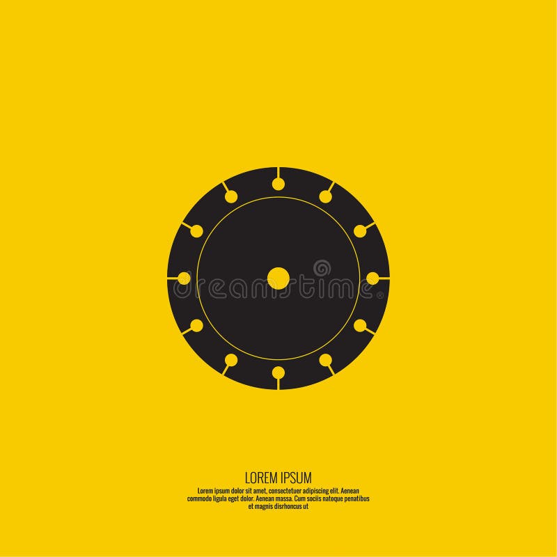 Diamond Blade Disc on Concrete. Stock Vector - Illustration of rotary ...