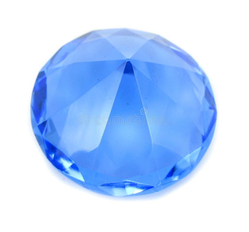 Blue Gem stock image. Image of stone, tweezers, jeweller - 407921