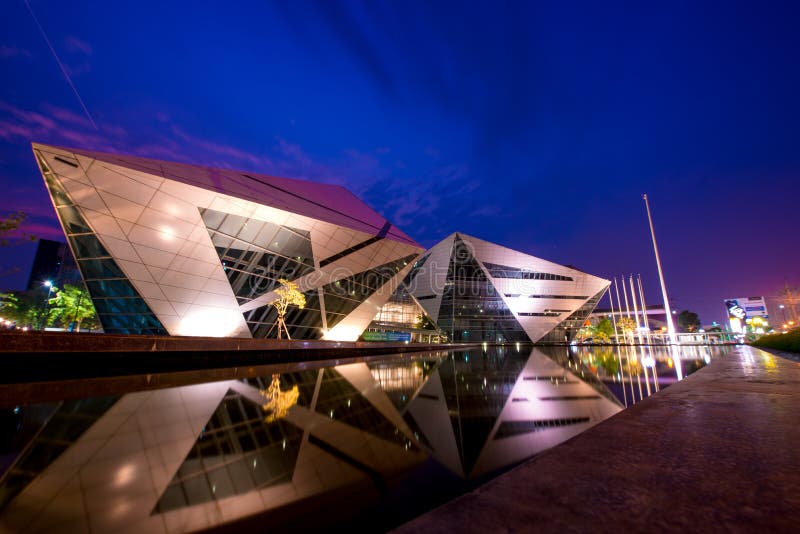 Diamond Building,Bangkok University. Editorial Photo - Image of ...