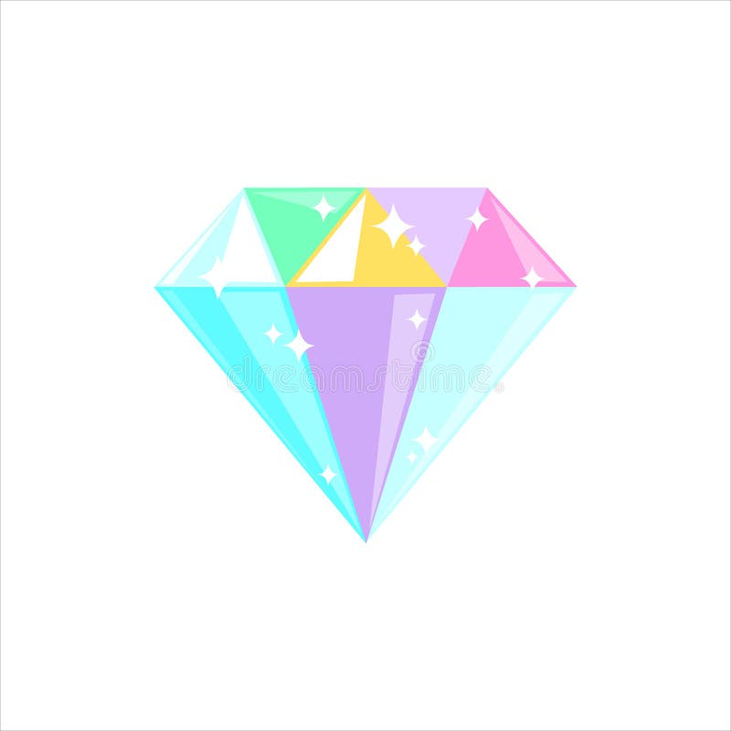 Cartoon Diamond Transparent Stock Illustrations – 995 Cartoon Diamond ...