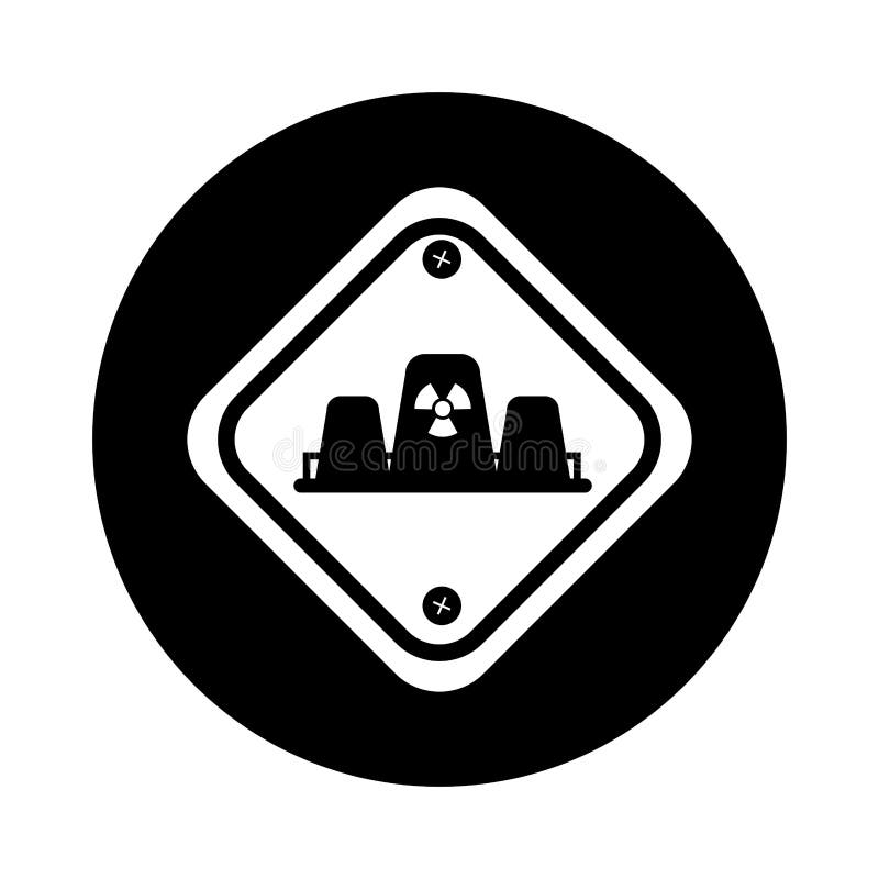 Diamond caution sign icon stock vector. Illustration of security - 90884750