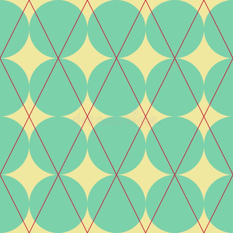 Diamond and Circles Texture Stock Vector - Illustration of ...