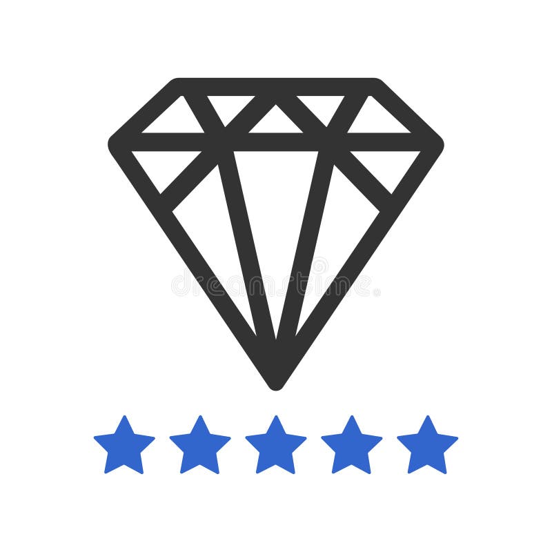 Diamond, Diamond Class Icon Design Stock Vector - Illustration of ...