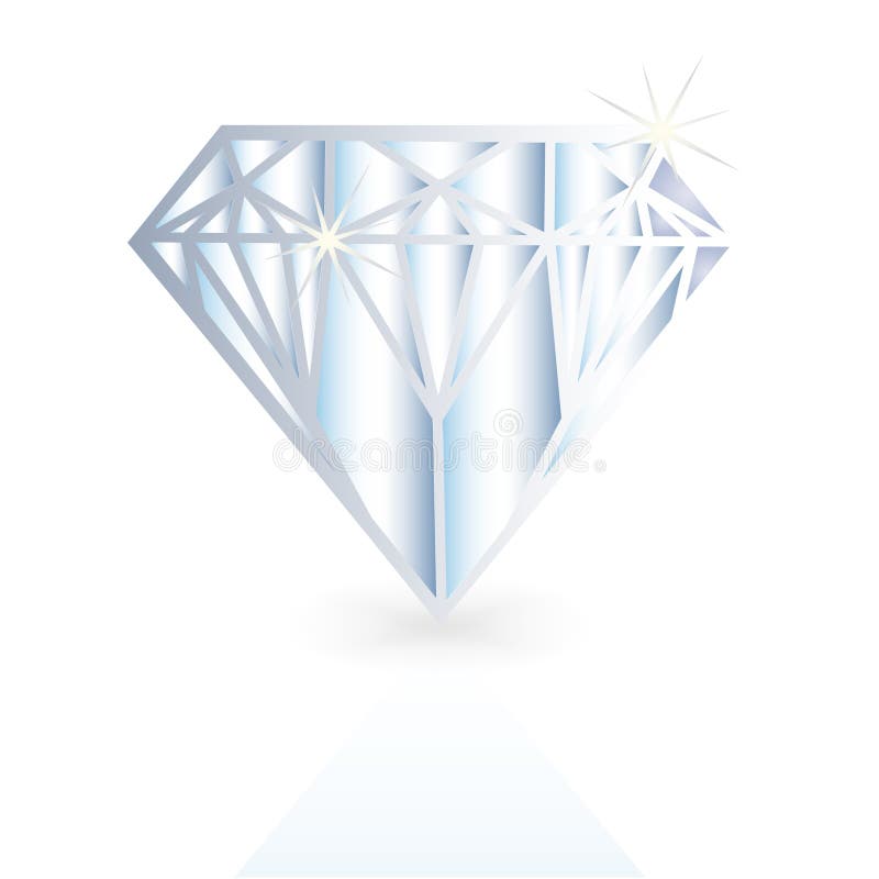 Diamond Crystal Vector stock vector. Illustration of celebration - 33803784