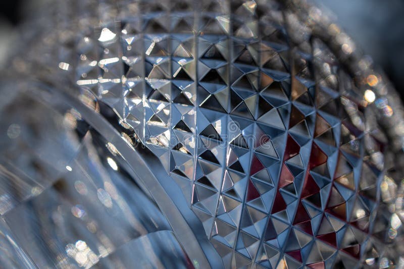 Diamond Cut Lead Crystal Texture Background Stock Photo - Image of ...