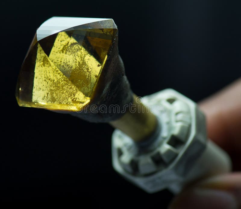 Diamond cutting in factory stock image. Image of bangle - 42582827