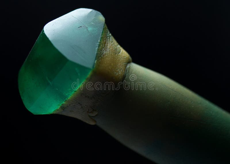 Diamond Cutting and Jewelry Manufacturing Stock Photo - Image of ...