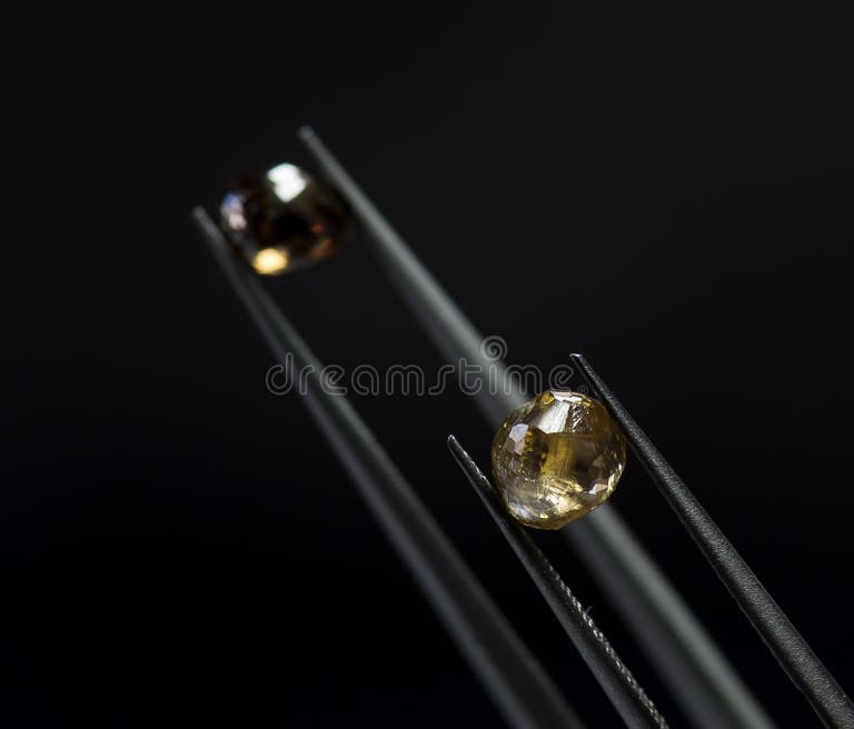 Diamond Cutting and Jewelry Manufacturing Stock Photo - Image of ...