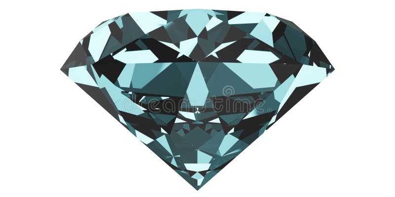 Diamond 3d rendering. stock image. Illustration of shiny - 277342129