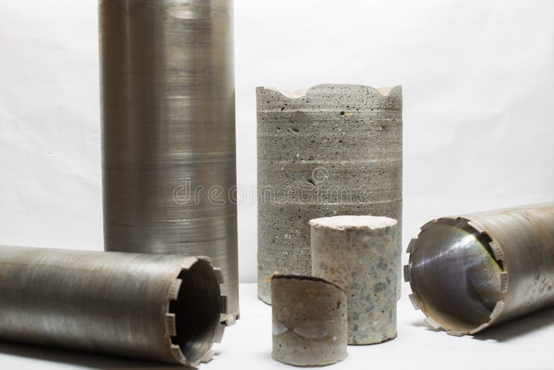 Diamond drill bits stock image. Image of reinforced - 209427145