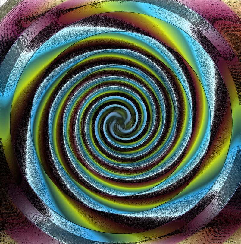 Diamond Edged Vortex stock illustration. Illustration of curve - 264077530