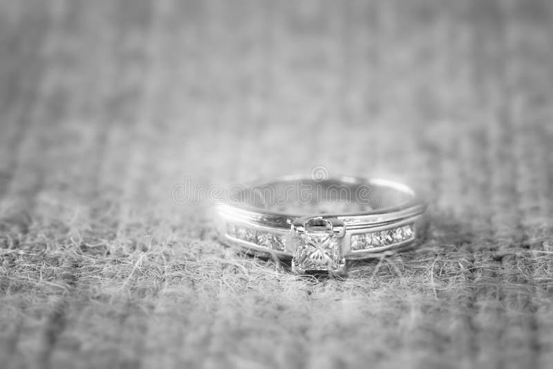 Diamond Engagement Ring stock photo. Image of brilliant - 243734138