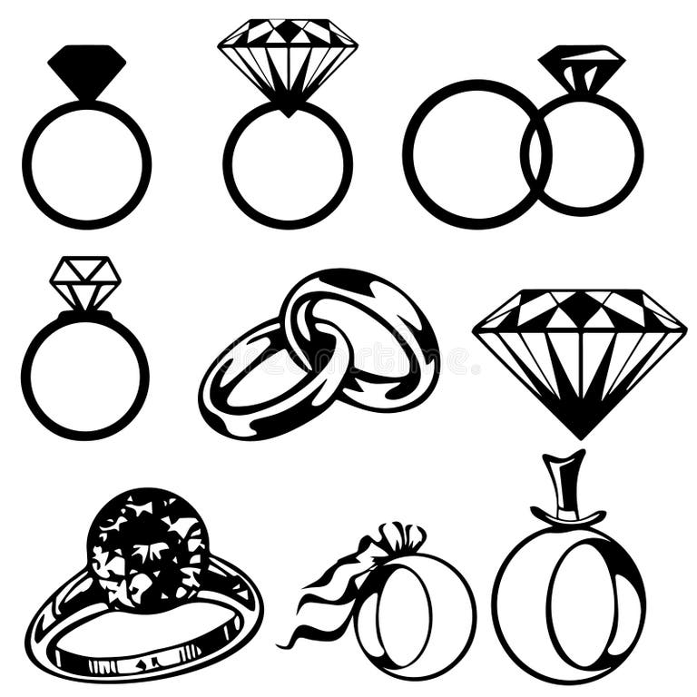Engagement Ring Vector Stock Illustrations – 42,526 Engagement Ring ...