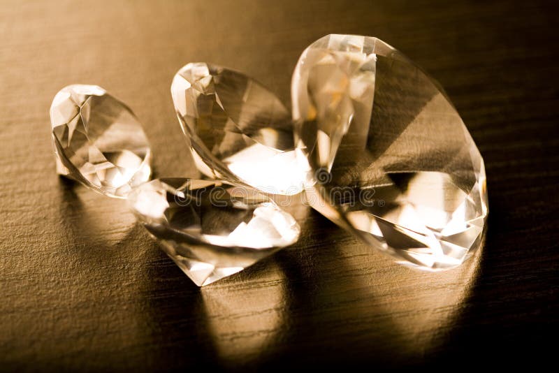 Handful of diamonds stock photo. Image of hold, hand - 12798160
