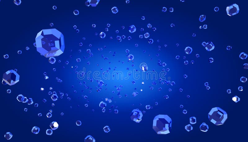 Diamond flow stock illustration. Illustration of stream - 7477975